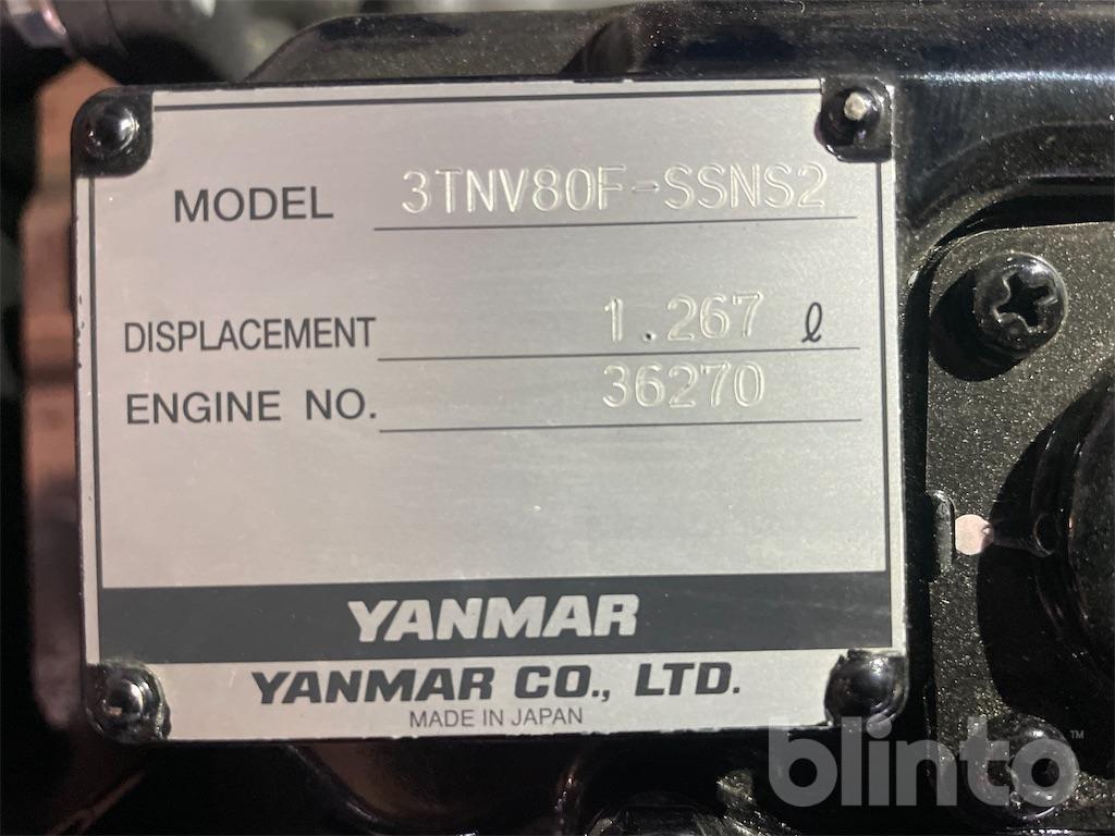 Motor - Unused Yanmar Motor 3TNV80F-SSNS2 | Blinto