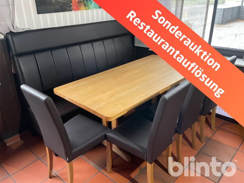 Tischgarnitur - Sitzgarnitur mit 4 Stühlen und Tisch | Blinto