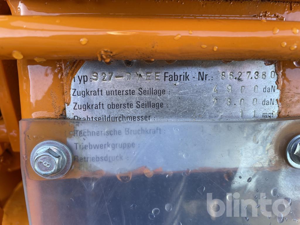Seilwinde - Ritter S 27- DVEE | Blinto