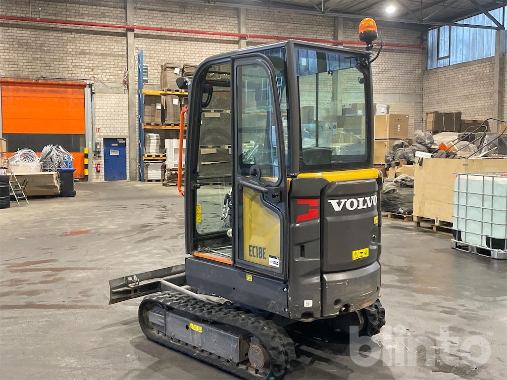 Mini-Bagger - 2021 VOLVO EXCAVATOR/ EC18E | Blinto
