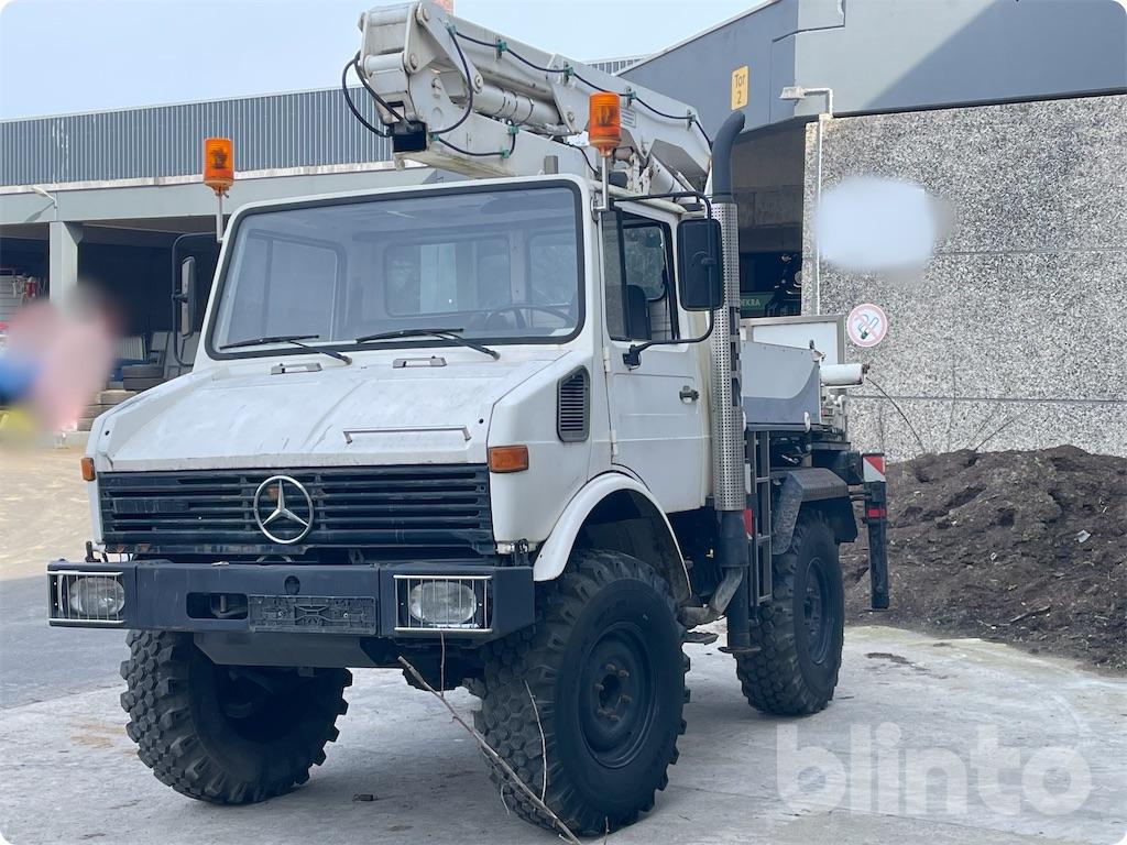 Unimog - Unimog (Mercedes U1000 424) mit Atlas 3003 D Ladekran | Blinto