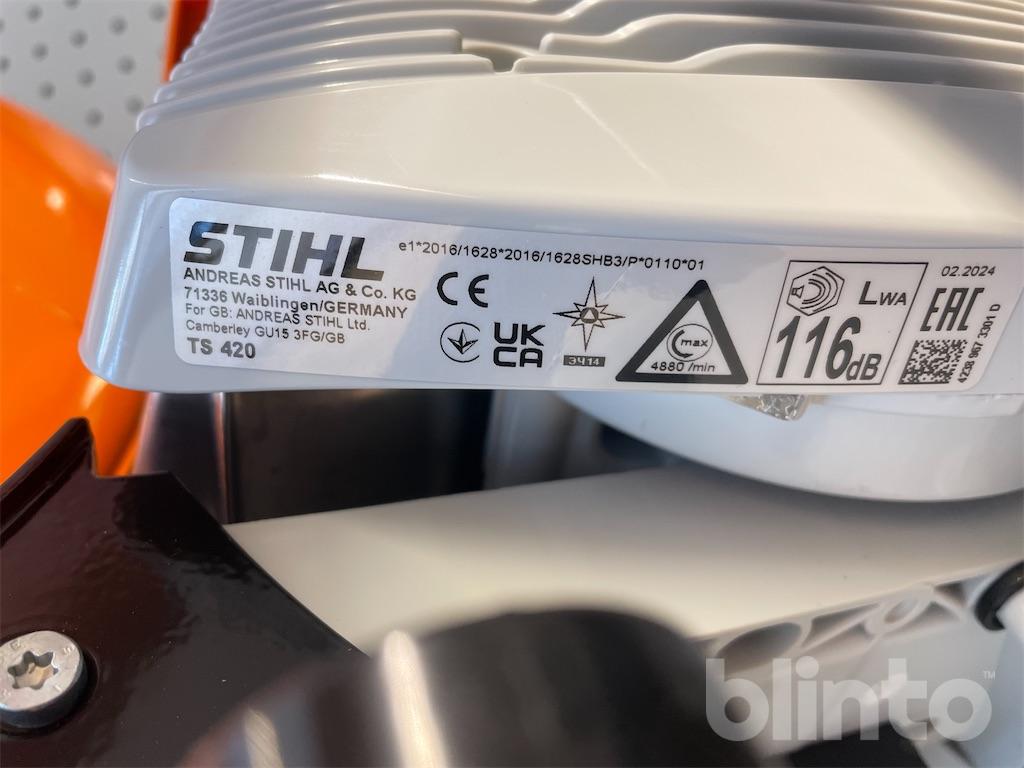 Benzin-Trennschleifer - STIHL TS 420 (Neuware) | Blinto