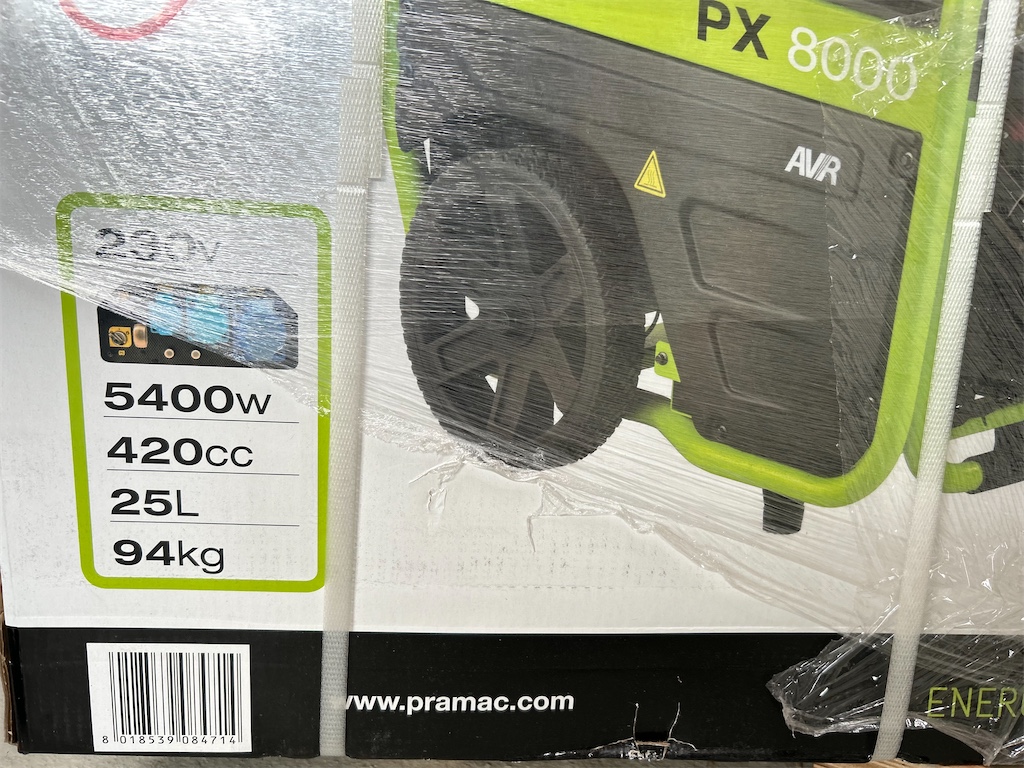Generator PX 8000 - Pramac PX 8000 (Neu) | Blinto