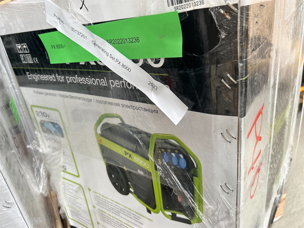 Generator PX 8000 - Pramac PX 8000 (Neu) | Blinto