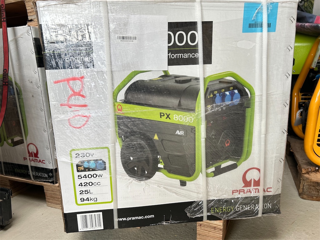 Generator PX 8000 - Pramac PX 8000 (Neu) | Blinto