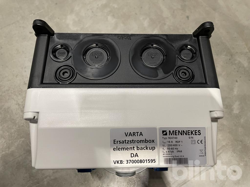 Notstrombox - Varta Storage element backup (Neuware/unbenutzt) | Blinto